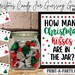 Candy Jar Guessing Game - CHRISTMAS CHOCOLATE KISSES - Printable ...