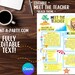 Editable Meet the Teacher Template - Beach or Ocean Themed Classrooms ...