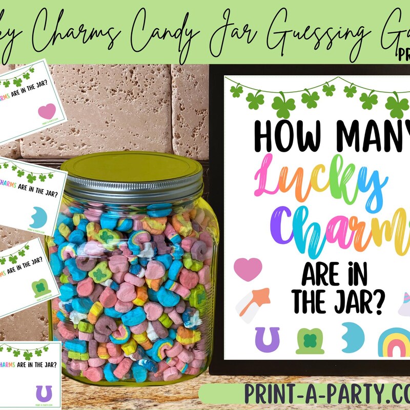 Lucky Charms Clipart - Etsy