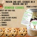 MASON JAR COOKIE Gift: Reindeer Cookies in a Mason Jar Printable Kit ...