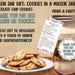 MASON JAR COOKIE Gift | Apology (dark Humor) Chocolate Chip Cookies in ...