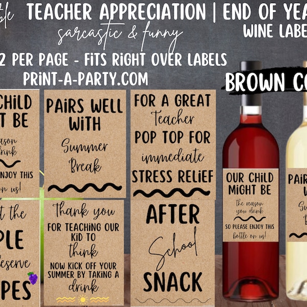 Teacher Wine - Etsy