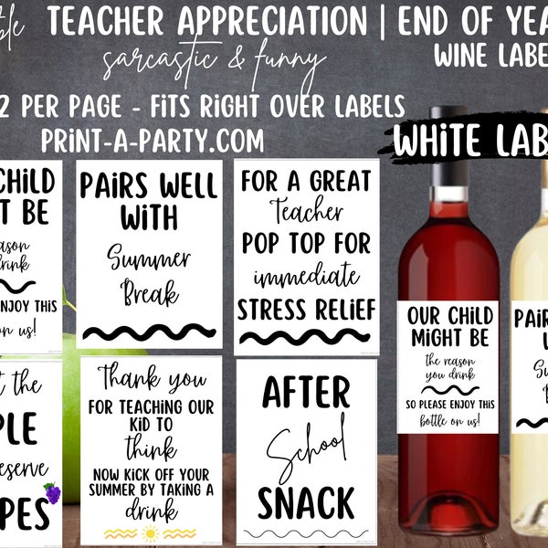 Teacher Wine - Etsy