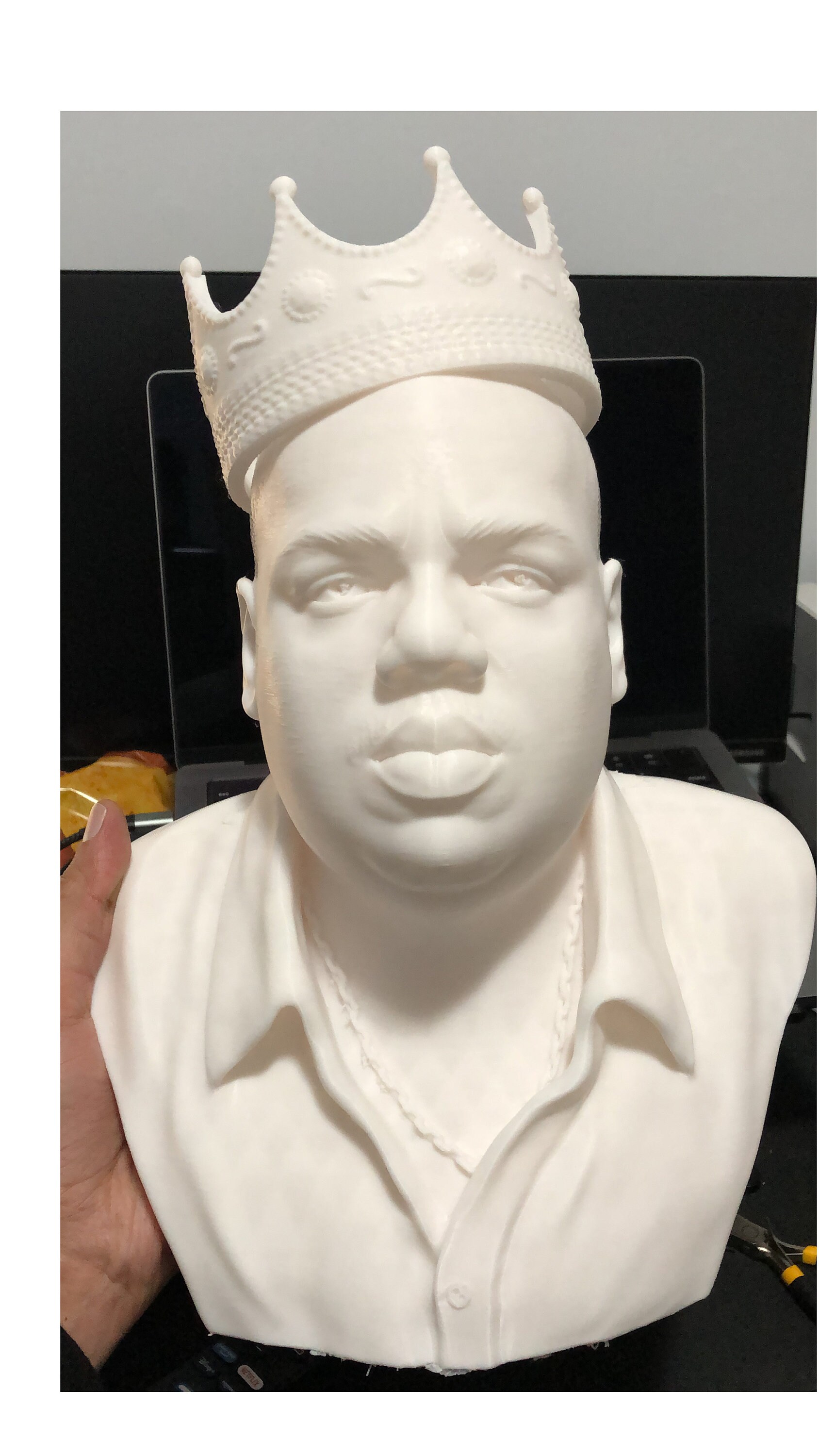 Biggie Smalls AKA the Notorious Big 3D Sculptor STL File for 3D ...