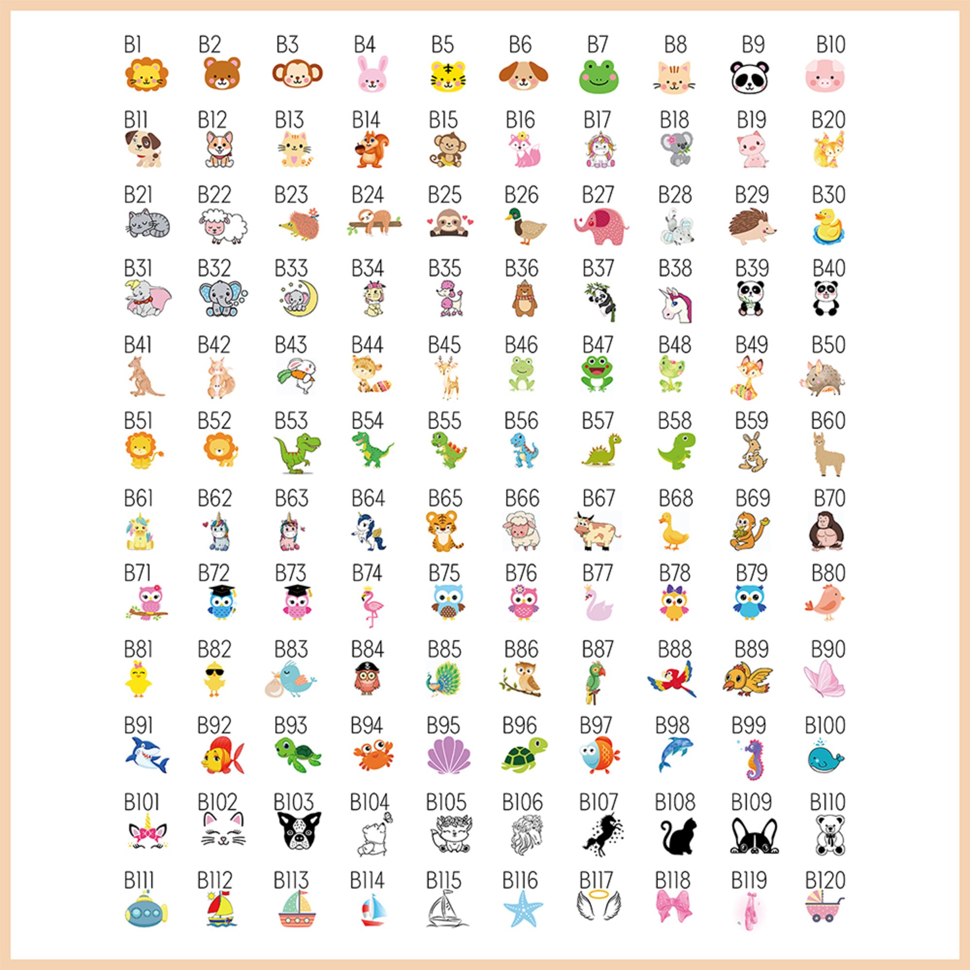 Ironing Personalised Labels, Pre-cut Woven Name Labels, Sew in Labels ...