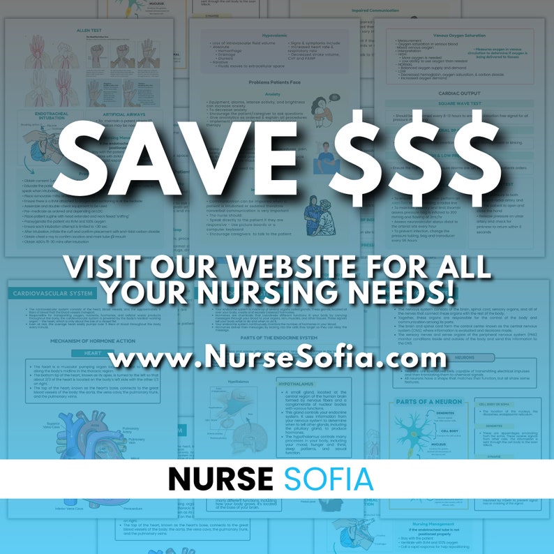 Nursing Clinical Skills Cheat Sheet Nurse Study Note Guide - Etsy