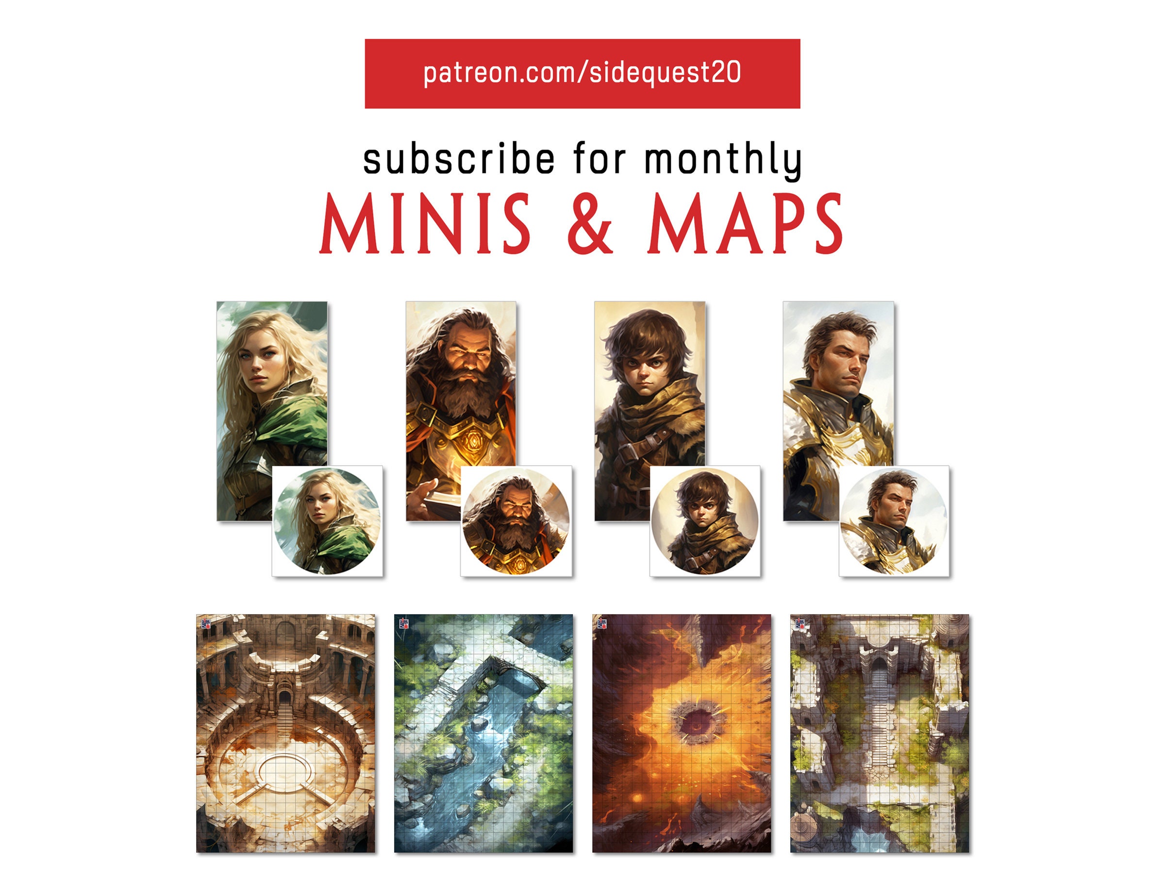 Arctic Wilds - TTRPG Fantasy Battle Maps for RPG, D&D, Pathfinder ...