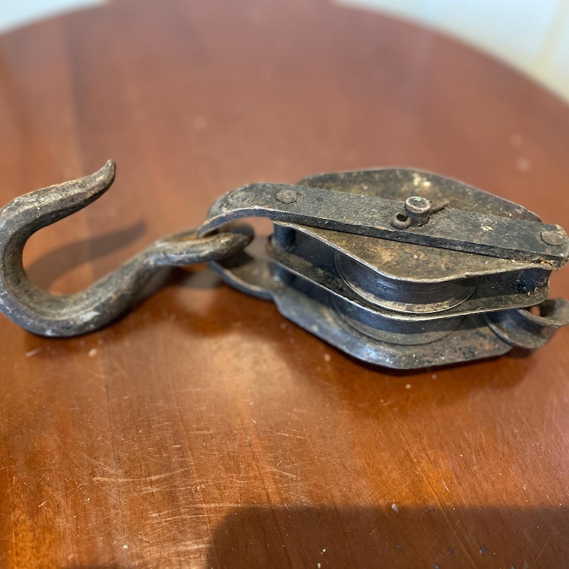 Rustic Pulley - Etsy