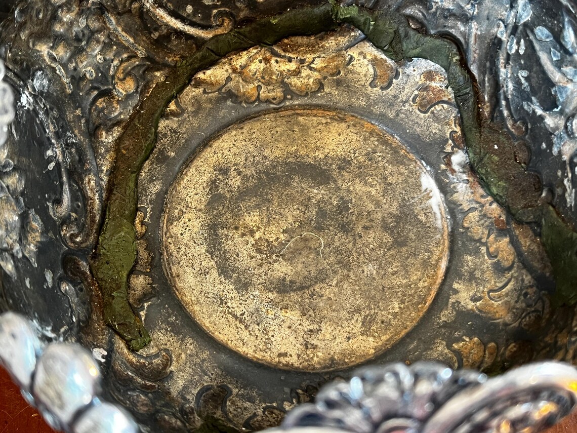 Antique Simpson Hall & Miller Co. Quadruple Silver Plate Art Nouveau ...