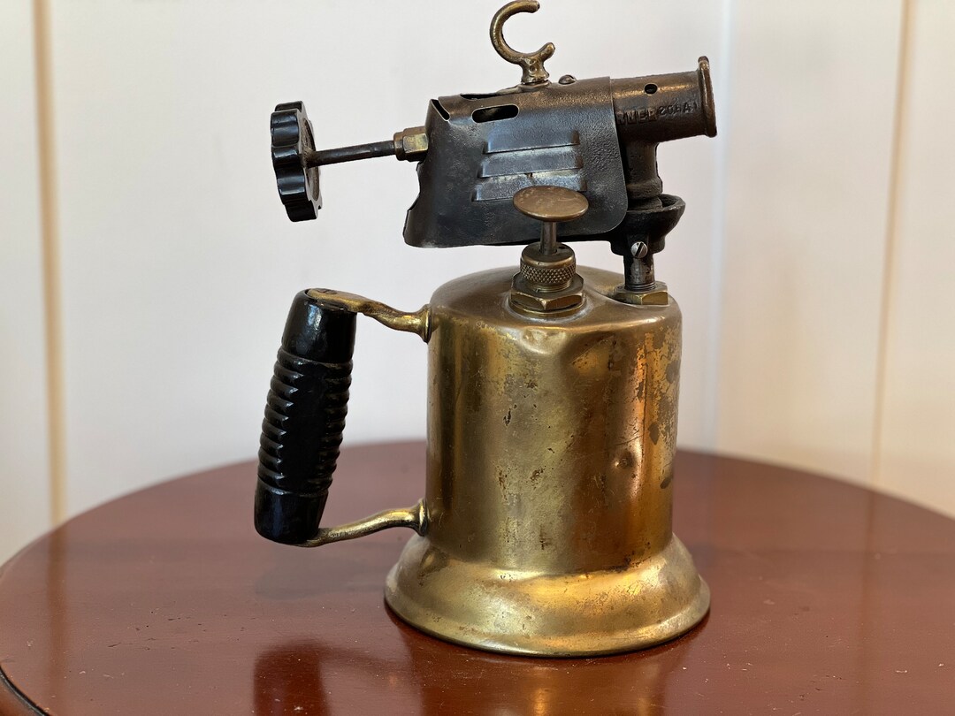 Vintage the Turner Brass Works Blow Torch From Sycamore Ill Industrial ...