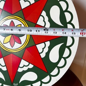 Vintage Zook Pennsylvania Dutch Welcome or Wilkum Round Hex Signs 1 ...