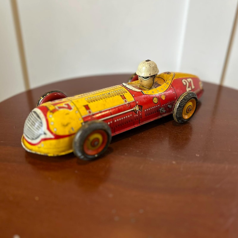 Marx Vintage Tin Car - Etsy