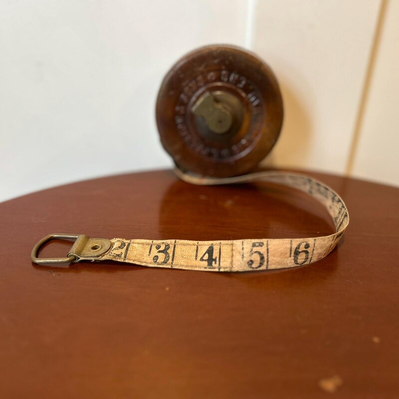 Antique Tape Measure - Etsy