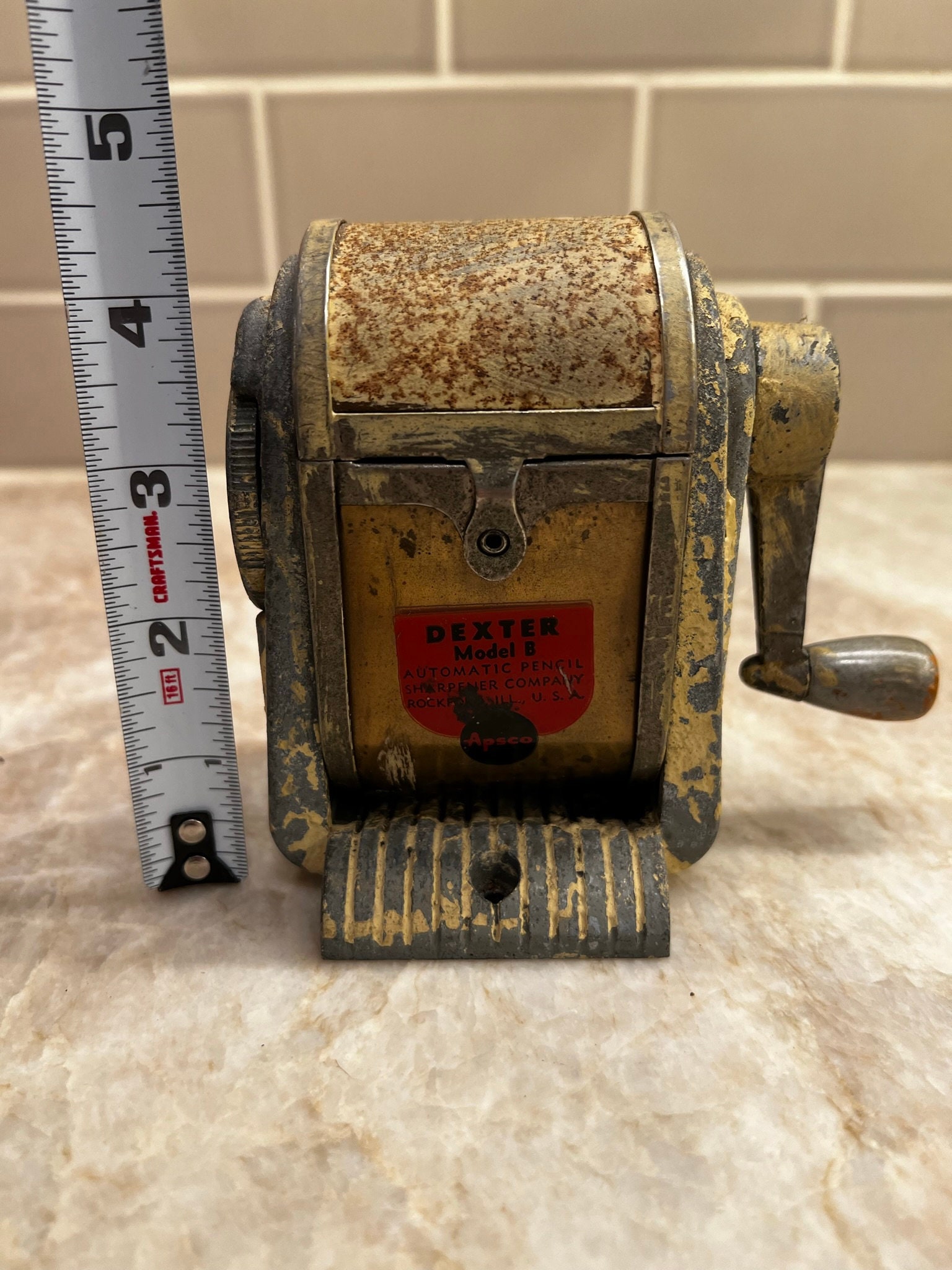 Vintage Apsco Dexter Model B Automatic Pencil Sharpener Heavy Duty - Etsy