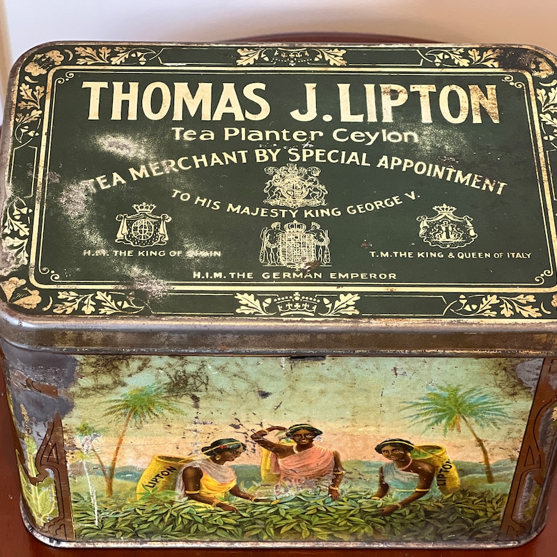 Vintage Tea Tins - Etsy