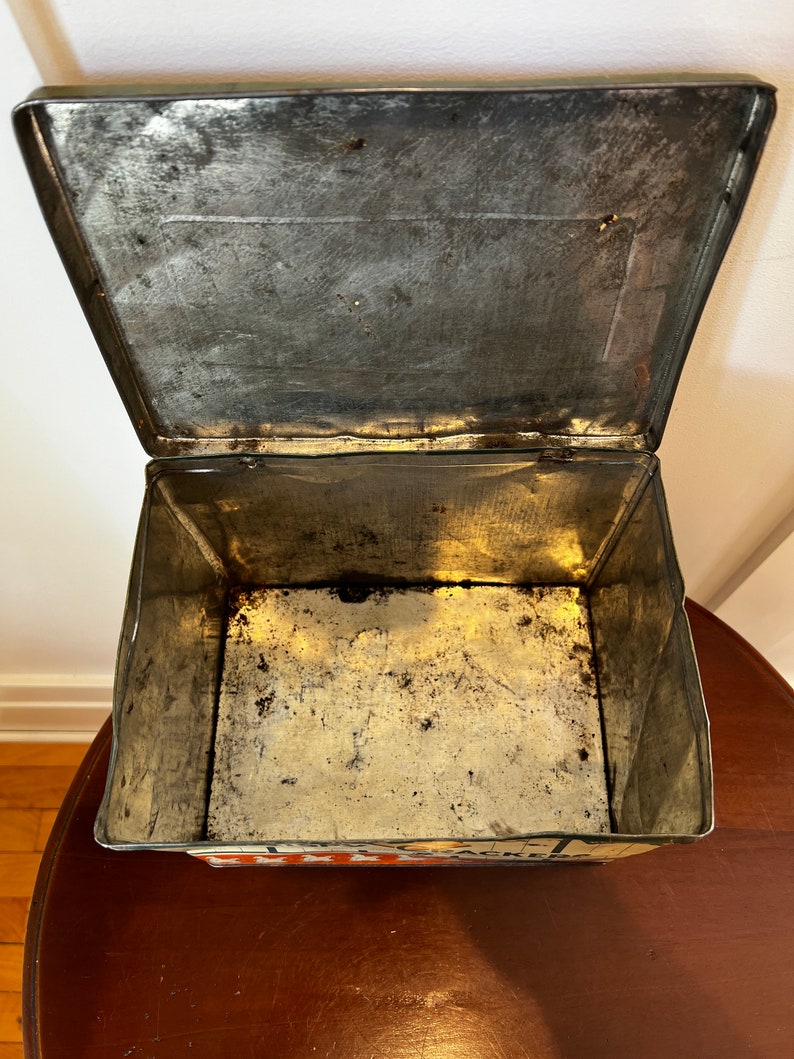 Vintage Sunshine Krispy Crackers 2 Pound Tin by Loose-wills Biscuit ...