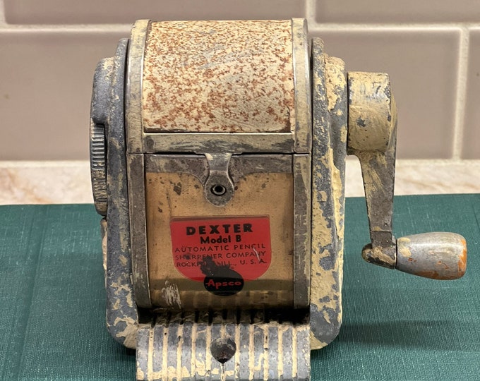 Vintage Apsco Dexter Model B Automatic Pencil Sharpener Heavy Duty - Etsy