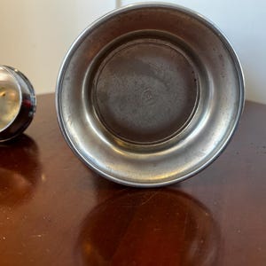 Vintage Art Deco Keystone Wear Chrome Plated Cocktail Shaker With Red ...