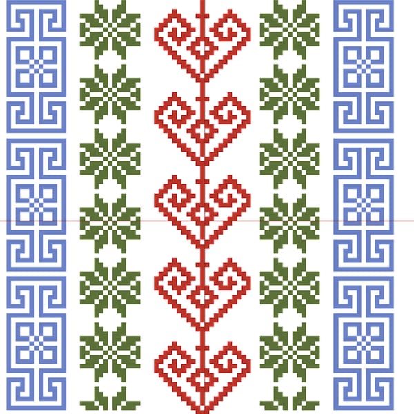 Tatreez Pattern - Etsy