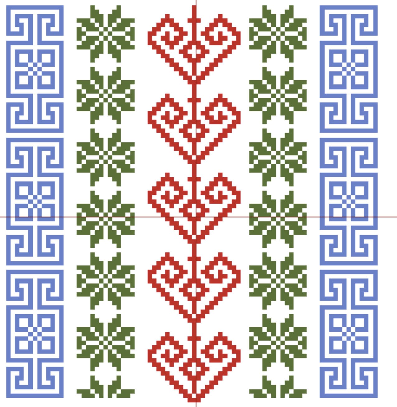 Tatreez Pattern 1 - Etsy