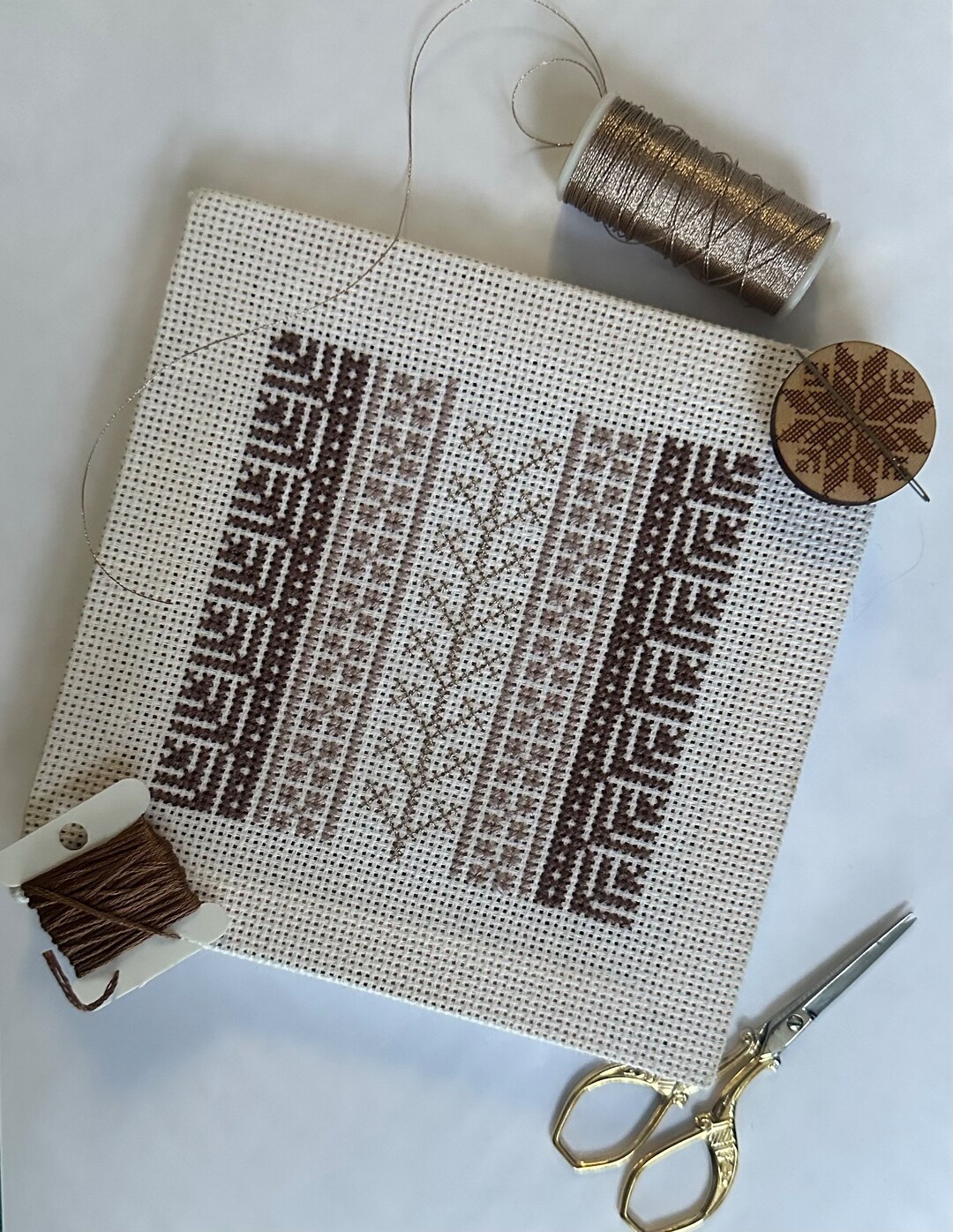 The Farm Tatreez Pattern - Etsy