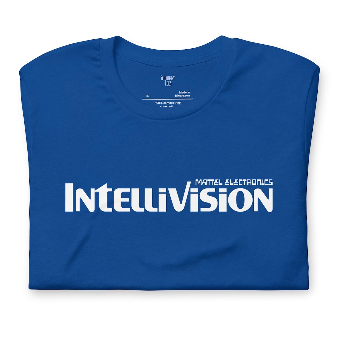 Intellivision Horizontal Logo - Unisex Tee - Etsy