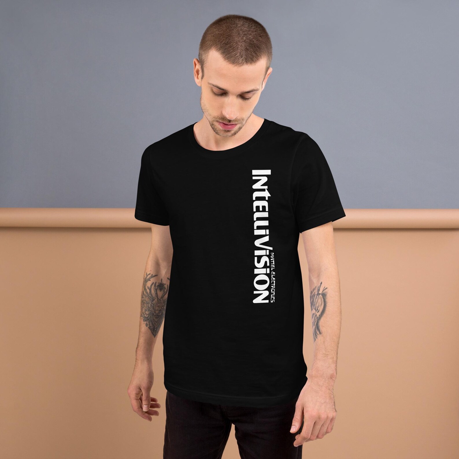 Intellivision Vertical Logo - Unisex Tee - Etsy