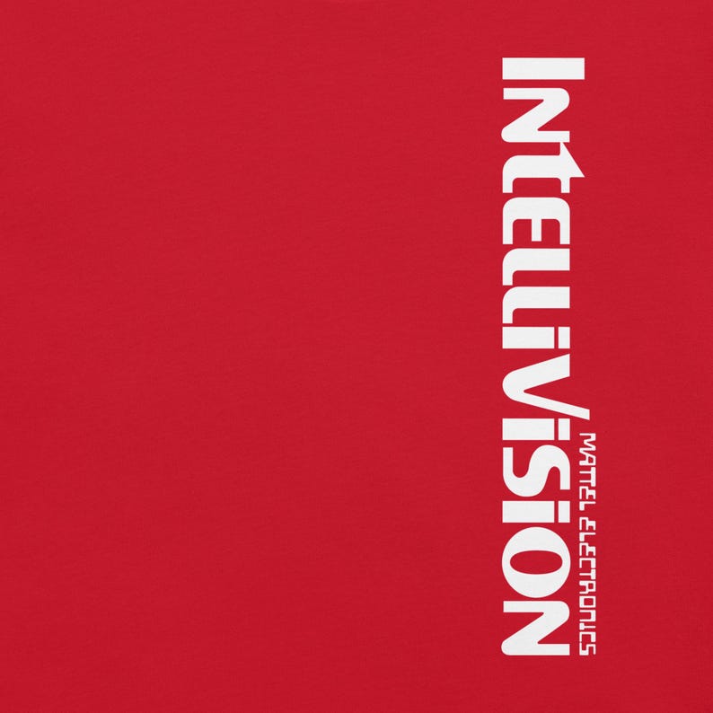 Intellivision Vertical Logo - Unisex Tee - Etsy