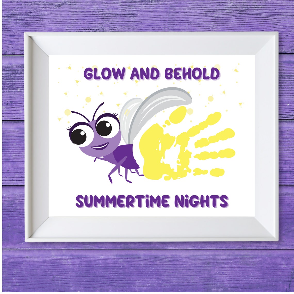 Summer Handprint Art, Craft Activity for Toddler Baby Kids, Preschool ...