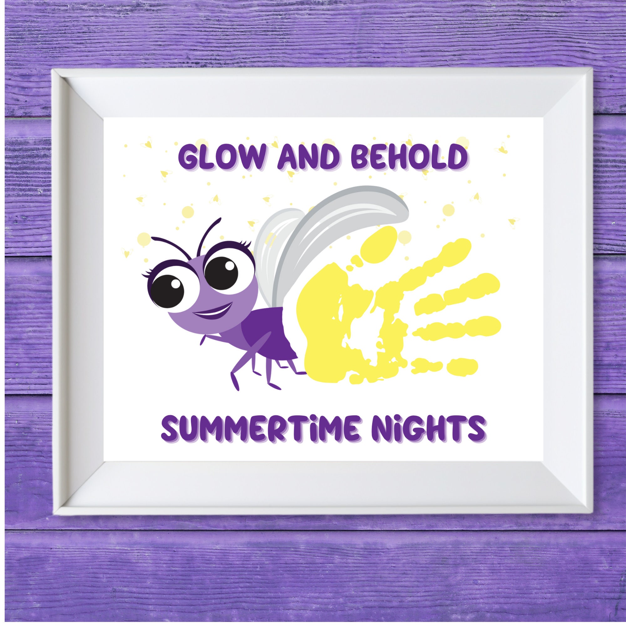 Summer Handprint Art, Craft Activity for Toddler Baby Kids, Preschool ...