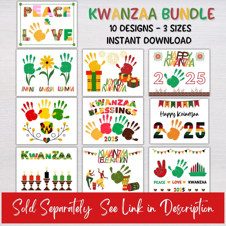 Kwanzaa Handprint Craft, Kwanzaa Handprint Art, Handprint Activity ...