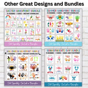 Spring Handprint Craft, Spring Handprint Art, Handprint Activity, Baby ...