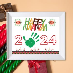 Kwanzaa Handprint Craft, Kwanzaa Handprint Art, Handprint Activity ...