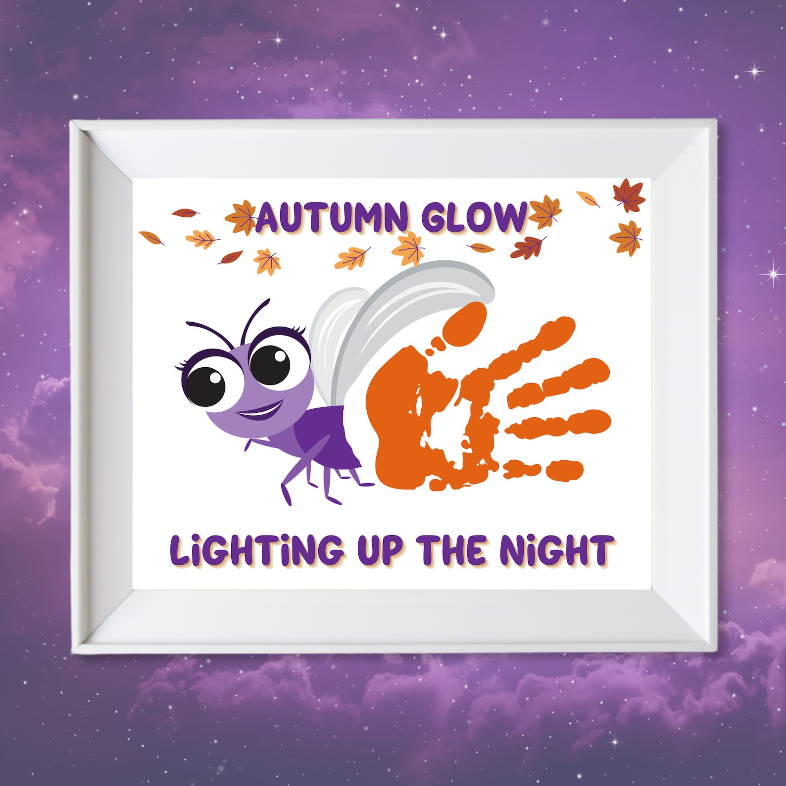 Fall Handprint Art, Craft Activity for Toddler Baby Kids, Preschool ...