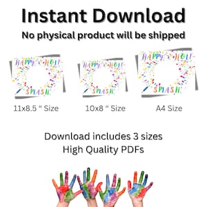 Holi Handprint Craft, Holi Handprint Art, Preschool Handprint Keepsake ...
