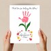 Grandparent's Day Footprint Art, Preschool Footprint Craft Activity for ...