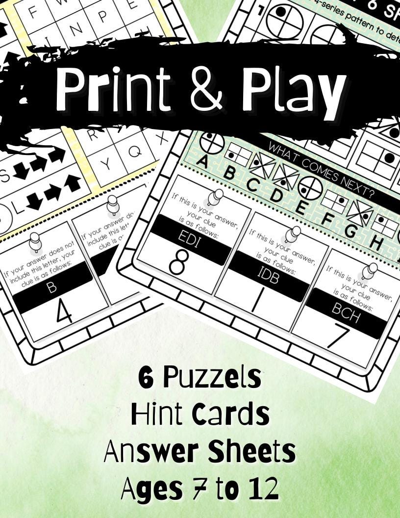 Earth Day Escape Room for Kids, Printable Escape Room Kit, Earth Day ...
