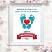 Grandparent's Day Footprint Art, Preschool Footprint Craft Activity for ...
