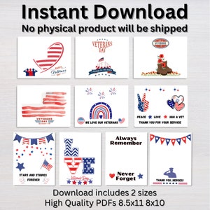 Veterans Day Handprint Art Bundle, Veterans Day Handprint Craft ...