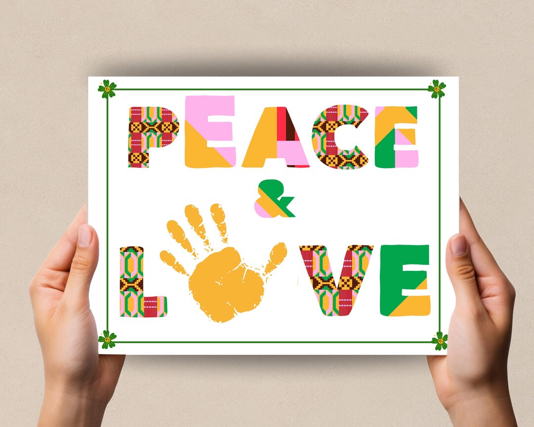 Kwanzaa Handprint Craft, Kwanzaa Handprint Art, Handprint Activity ...