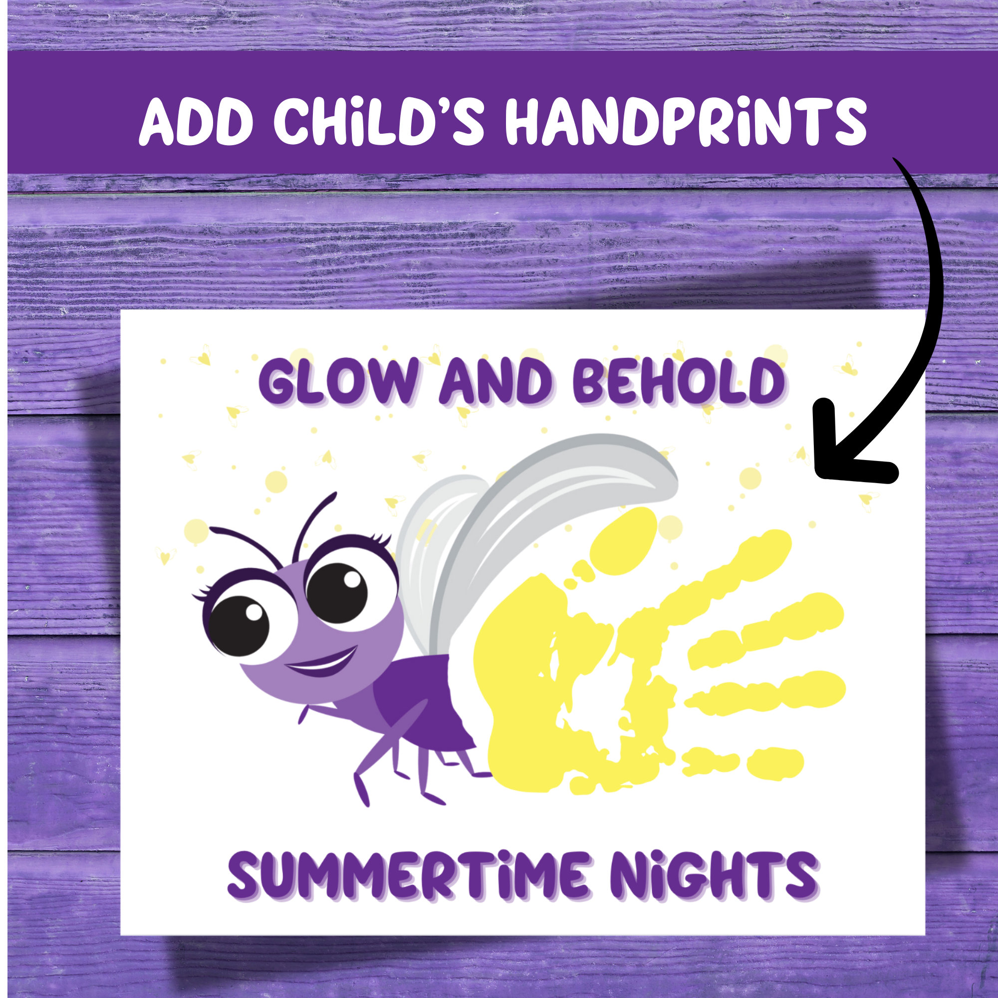 Summer Handprint Art, Craft Activity for Toddler Baby Kids, Preschool ...