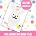 Easter Dot Marker Coloring Page for Preschoolers. Easter Activity, Dot ...