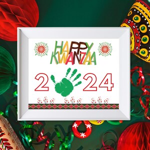 Kwanzaa Handprint Craft, Kwanzaa Handprint Art, Handprint Activity ...