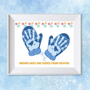 Winter Handprint Craft, Winter Handprint Art, Handprint Activity ...