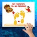 Pirate Handprint Art, Treasure Handprint Craft for Babies, Toddlers ...
