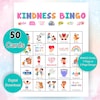 Kindness Bingo Game, 50 Printable Bingo Cards, Fun Sunday School Game ...