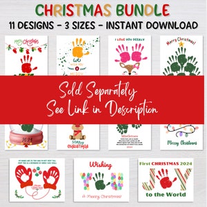 Christmas Handprint Craft, Handprint Art, Ho Ho Ho, Preschool Activity ...