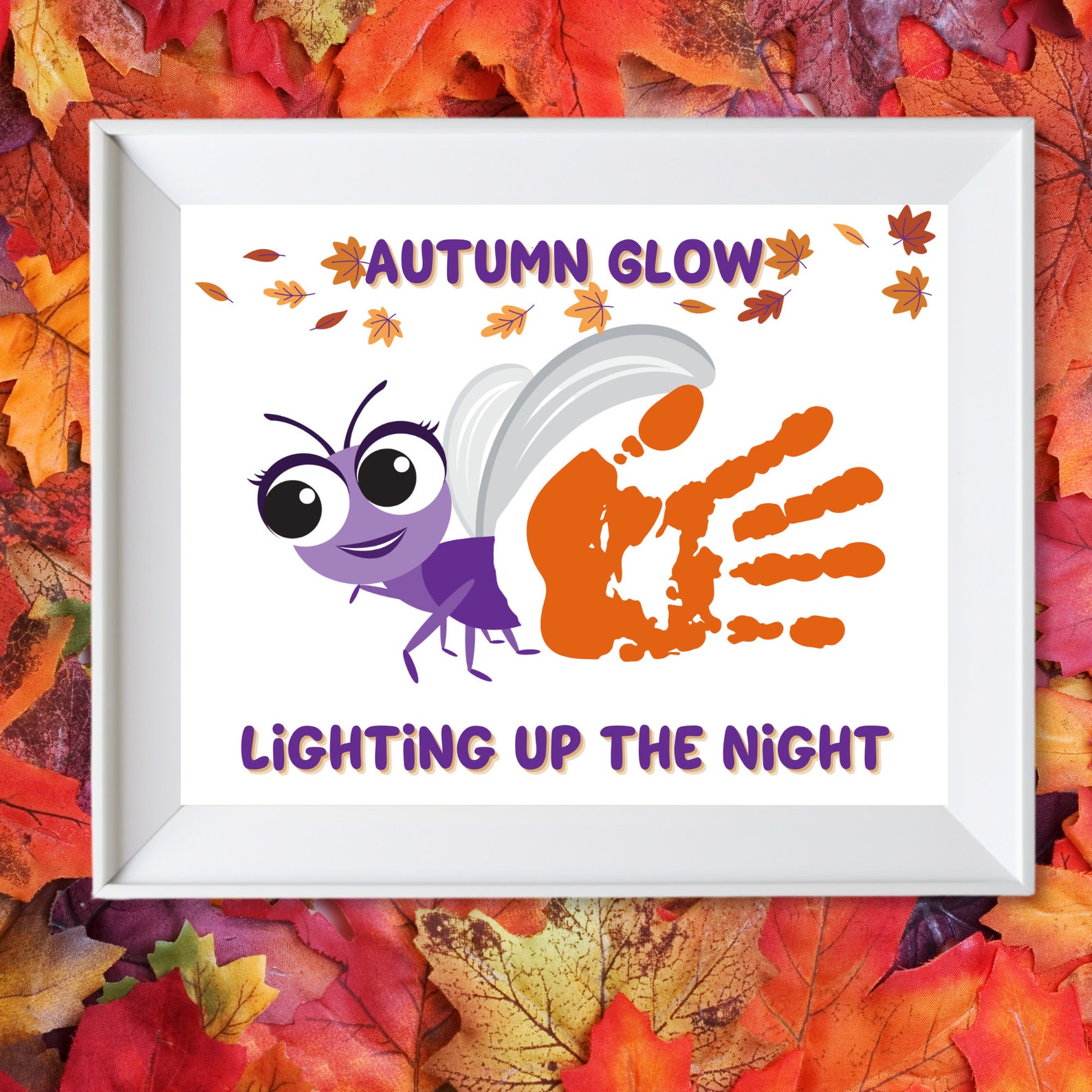 Fall Handprint Art, Craft Activity for Toddler Baby Kids, Preschool ...