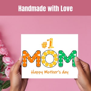 Mother's Day Dot Marker #1 MOM Shaped Page for Preschoolers. Mother's ...