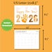 2026 Handprint Calendar, Printable Handprint Christmas DIY Gift ...